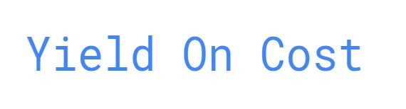 YOC、それは配当成長投資家にとって魅惑の指標 | ごみ投資家の米国株配当成長投資