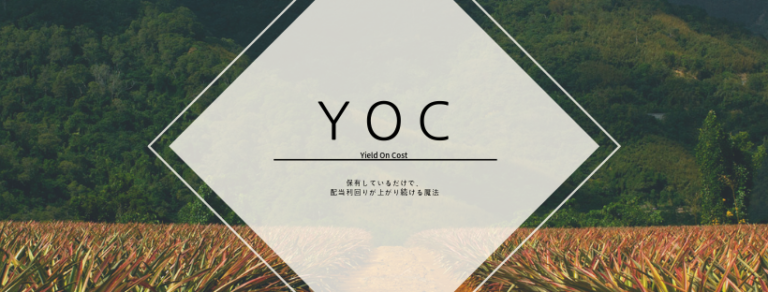 YOC、それは配当成長投資家にとって魅惑の指標 - ごみ投資家の米国株配当成長投資